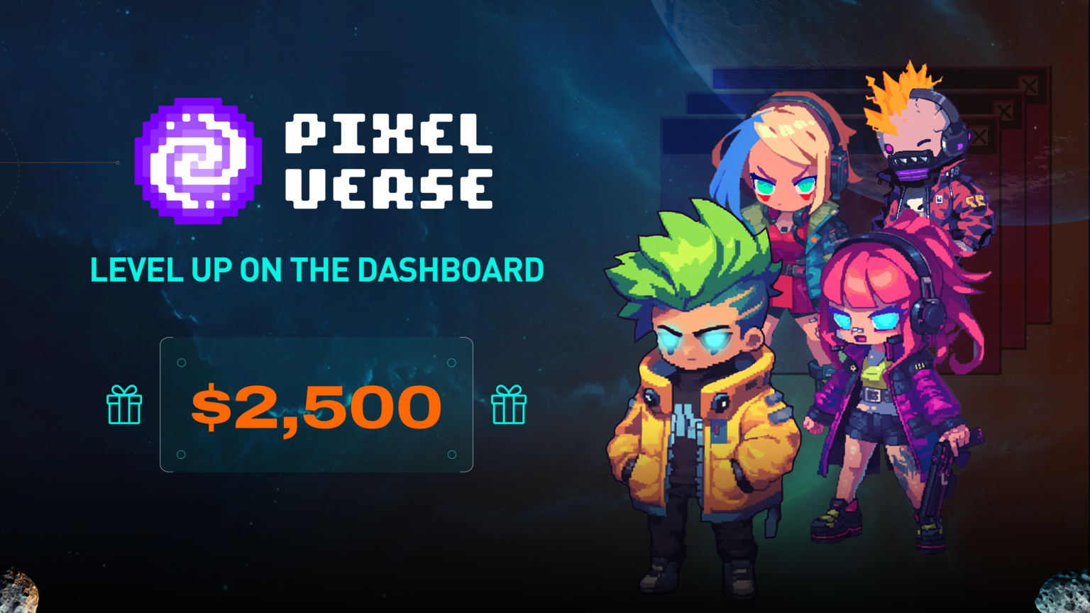 Pixelverse : Dashboard Level Up - Space3