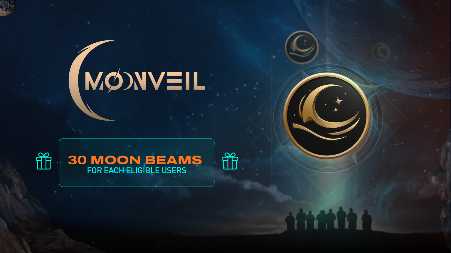 Explore Moonveil Universe and earn Moon Beams - Space3