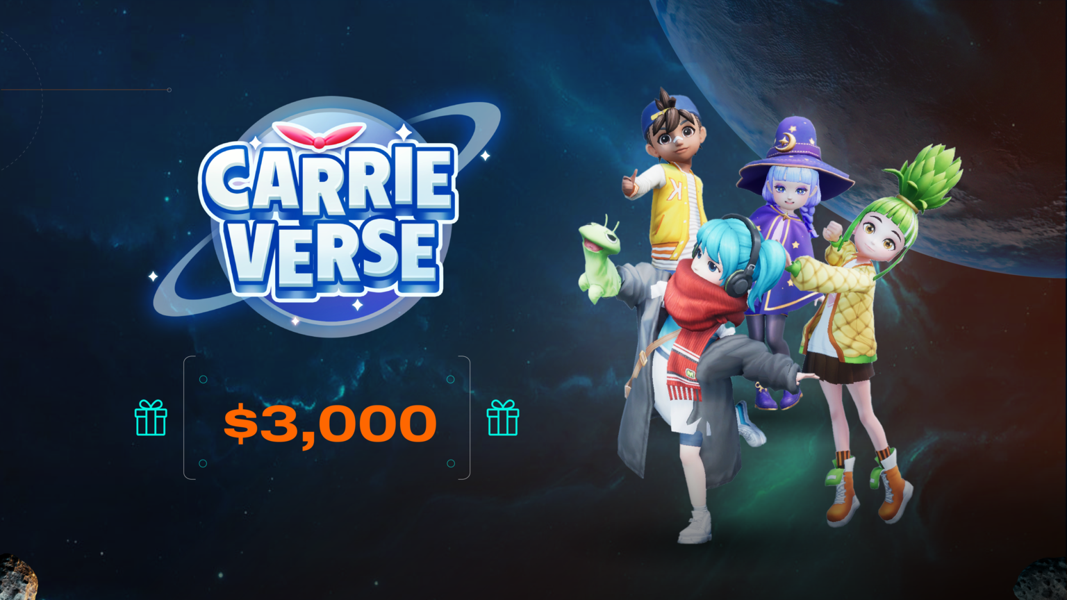 Explore Carrieverse Universe : Fishing For Treasures - Space3